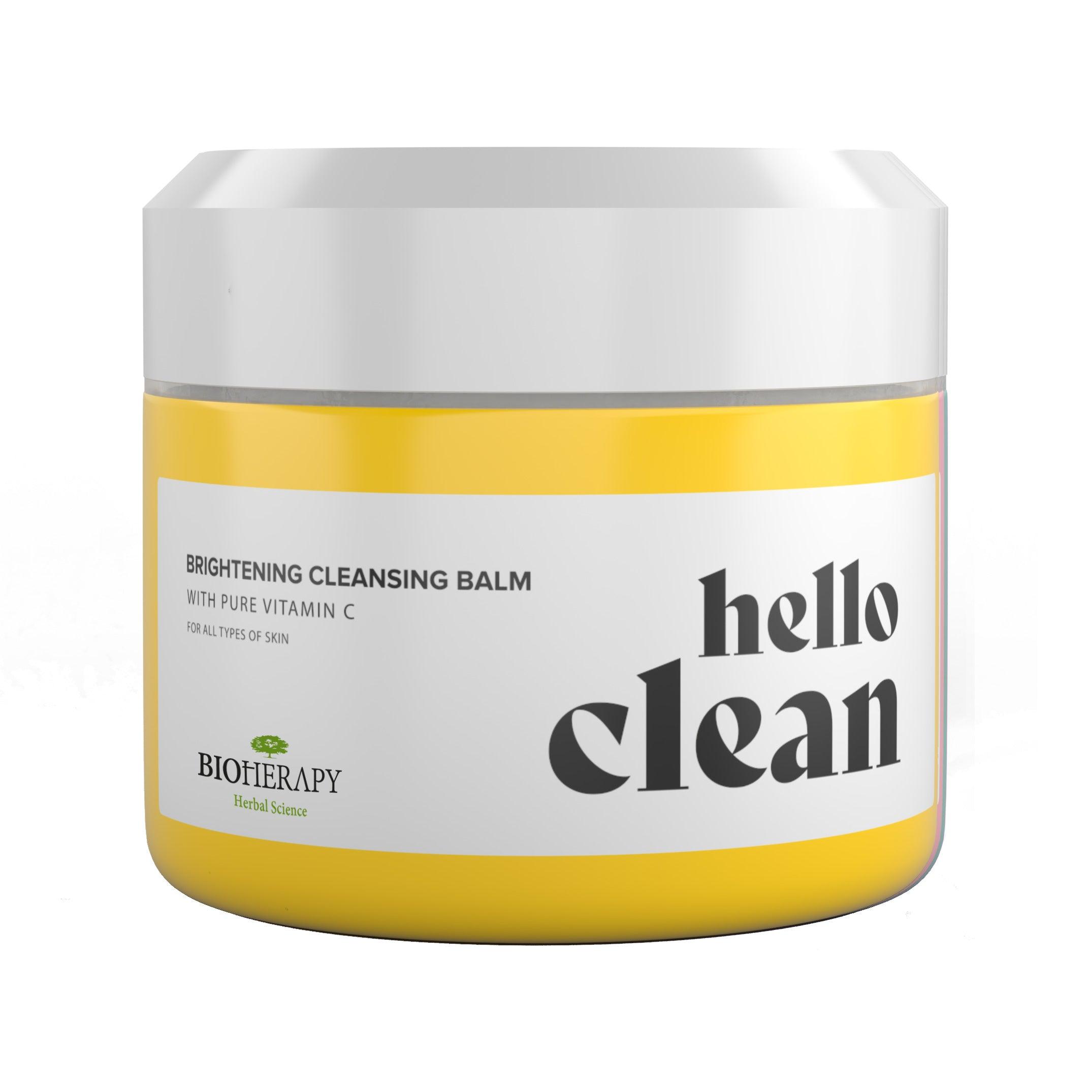 Hello Clean, Bálsamo Limpiador y Removedor de Maquillaje Iluminador co